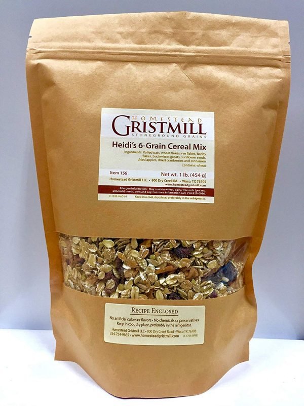 Heidi's Six-Grain Cereal – Homestead Gristmill