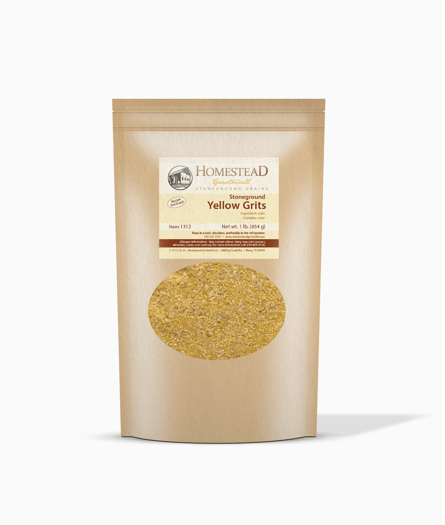 Stone Ground Corn Grits – Homestead Gristmill